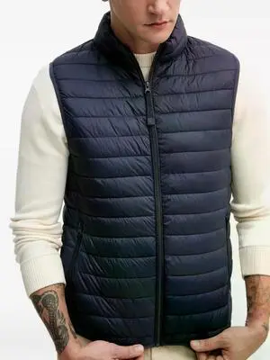 BENETTON Quilted High-neck Jacket