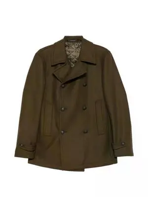 Tagliatore Double-breasted Buttoned Jacket - Green