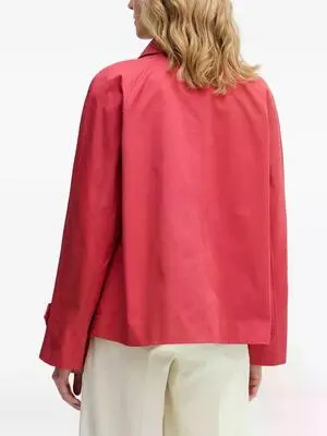 BENETTON Raglan-sleeve Button-up Coat