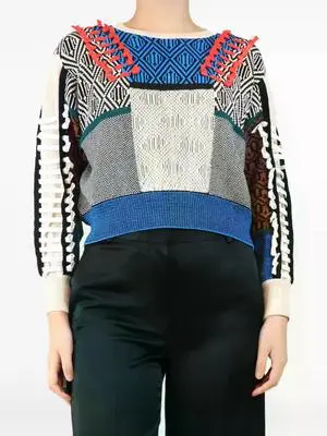 Toga Abstract Knit Sweater