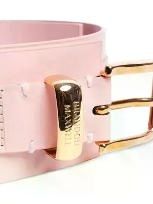 Brandon Maxwell Leather Belt