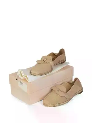 ALEXANDRE BIRMAN Knot-detail Square-toe Espadrilles