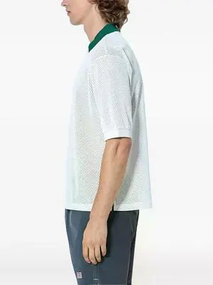 METALWOOD STUDIO Mesh-construction Polo Shirt - Neutrals