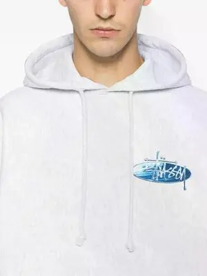 StÜssy Logo-print Drawstring Hoodie