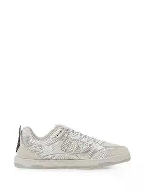 BAREBARICS Panelled Metallic Sneakers - Silver