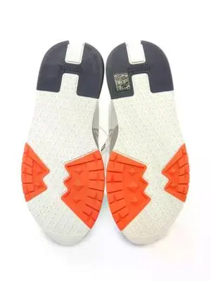 Hermès Exploit Paneled Lace-up Sneakers