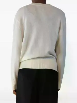 IRO PARIS Beige Knit Crew-neck Sweater