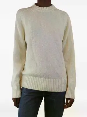 Loulou De Saison Crew Neck Sweater With Raglan Sleeves