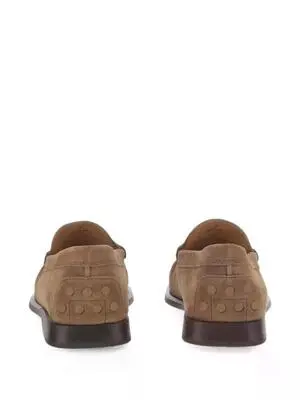 TOD'S Suede Slip-on Loafers