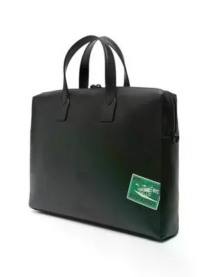 Paul Smith Graphic Print Leather Briefcase
