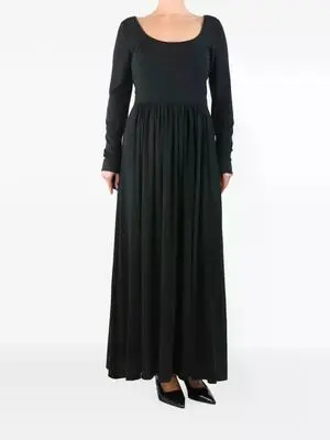 G. Scoop-neck Jersey Dress