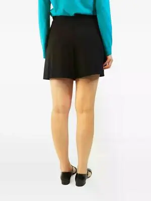 Black Wash Shorts For Women