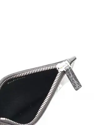 Balenciaga Bb Cash Monogram-pattern Wallet