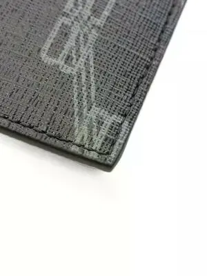 Balenciaga Bb Cash Monogram-pattern Wallet