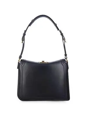 LANVIN Compagnon Leather Tote Bag