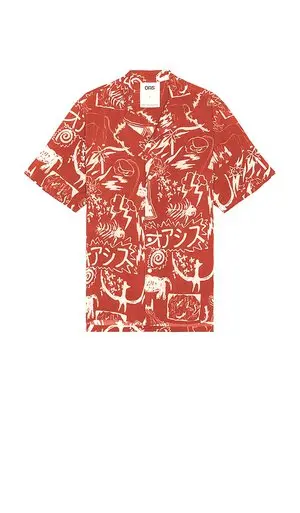 Oas Gensou Rocco Shirt In . Also - Red
