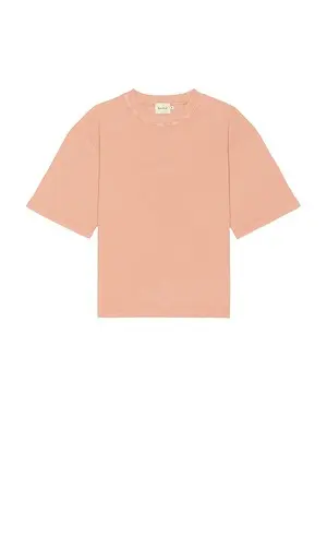 BOUND Acid Wash Organic Waffle Tee In . Also
