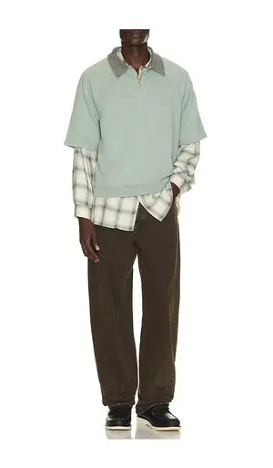 BOUND Acid Wash Jersey 1/2 Zip Polo In . Also