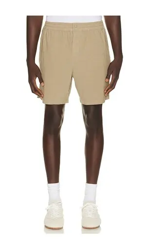 Beyond Yoga Lightweight Twill Shift Short - Brown