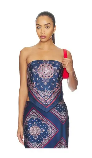 Cami Nyc Juli Strapless Camisole - Blue