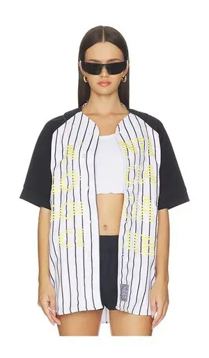 ANTI SOCIAL SOCIAL CLUB Pinstriped Baseball Jersey