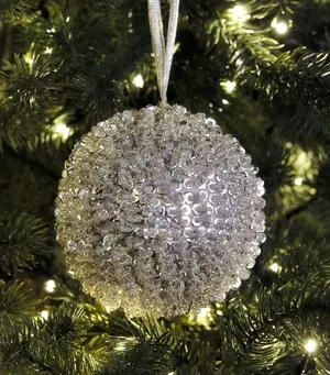 Harrods Sequinned Bauble