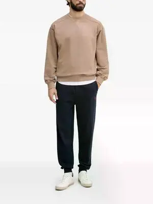 BENETTON Crew Neck Long Sleeve Sweatshirt - Neutrals