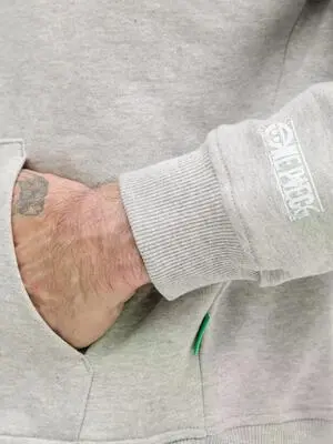 BENETTON Graphic Print Drawstring Hoodie