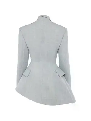 A.W.A.K.E. Mode Asymmetric Double-breasted Jacket