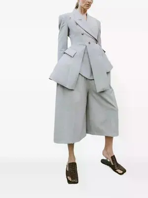 A.W.A.K.E. Mode Asymmetric Double-breasted Jacket