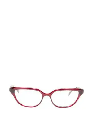 Gucci Bamboo Design Cat Eye Glasses