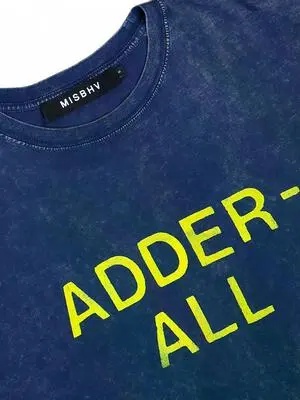 MISBHV Adder-all' Faded Effect T-shirt
