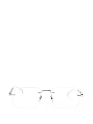 Gucci Silver Tone Eyewear For Women