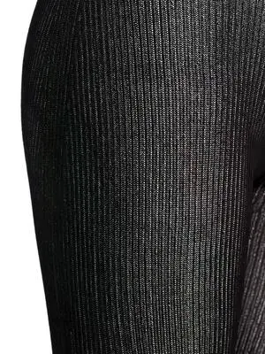 DONDUP Ribbed-knit Leggings