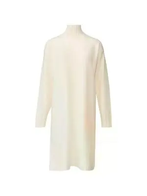 Fabiana Filippi Monili-chain High-neck Midi Dress - Neutrals