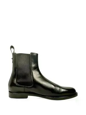 Valentino Garavani Studded Leather Chelsea Ankle Boots - Black