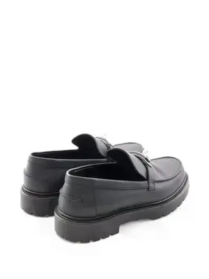Hermès Kelly Buckle Leather Loafers