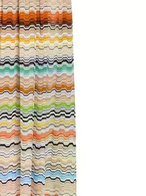 Missoni Zigzag Knit V-neck Maxi Dress