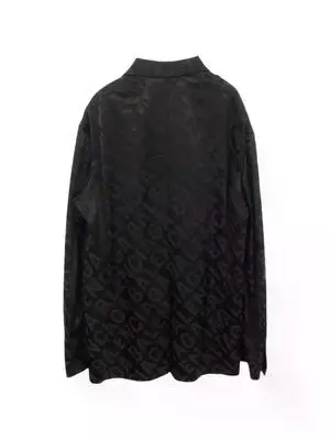 Balenciaga Logo-jacquard Single-breasted Blazer