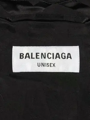 Balenciaga Logo-jacquard Single-breasted Blazer
