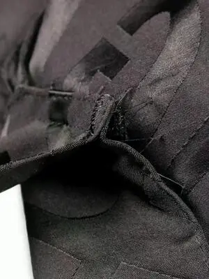 Balenciaga Logo-jacquard Single-breasted Blazer