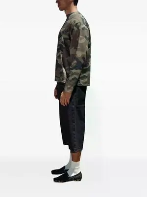 ROUGH. Rough® Camouflage Print Long-sleeved T-shirt