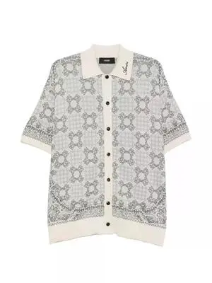Amiri Ma Quad Check Short-sleeve Shirt - Neutrals