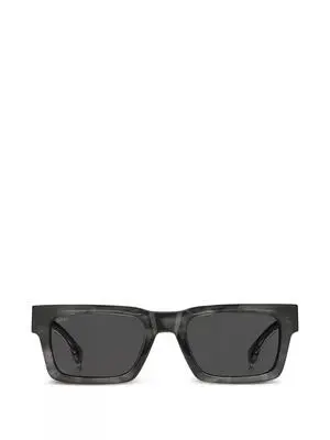 BOSS Rectangle Frame Sunglasses - Grey