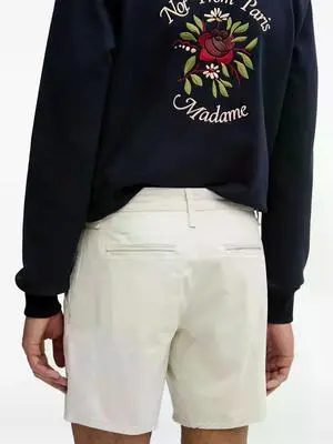 Rag & Bone Embroidered-logo Chino Shorts