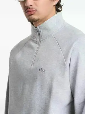 DIME Quarter-zip Sweater With Embroidered Logo