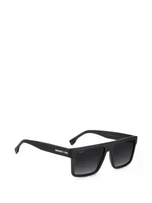 BOSS Square Frame Sunglasses With Logo Lettering