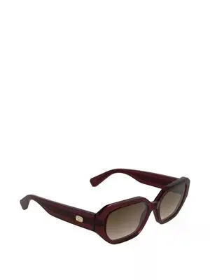 Lacoste Geometric Frame Sunglasses