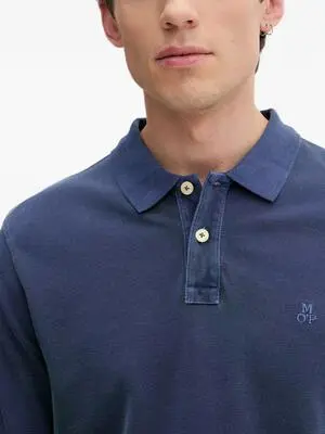 Marc O'polo Logo-embroidered Piqué Polo Shirt