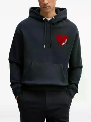 From Future Heart Patch Drawstring Hoodie